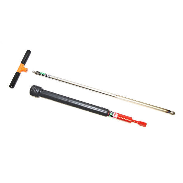 7/8in x 33in Stainless Steel Soil Probe with Slide Hammer
