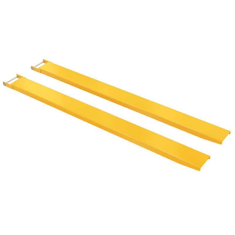 Steel Pin Style Fork Extensions, 7 x 96, 4,000 lb., Yellow | CMTP