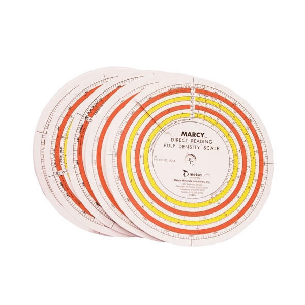 Marcy Scale, Pulp Density Dial Faces | Mechanical Scales