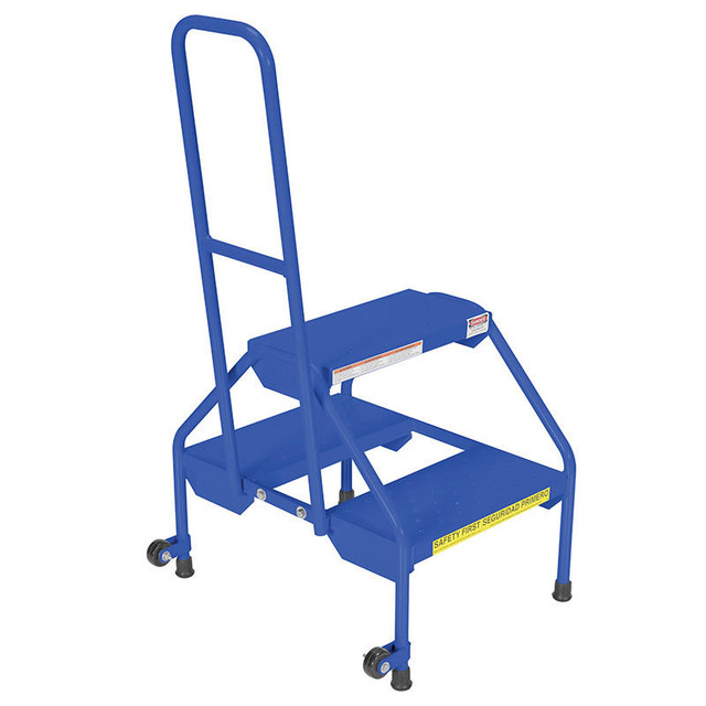 Blue Rolling Two Step-Perforated Steps | CMTP