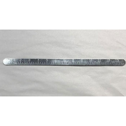 Graduated Steel Strike Off Bar 14 x 3/4 x 1/8in | Strike Off Bars | CMTP