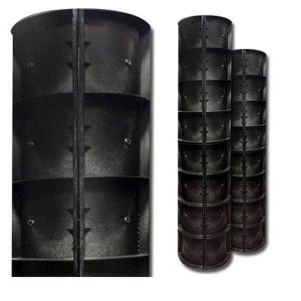 Plastic Column Form (PCF) for Concrete Forming, 20in Dia, 8ft