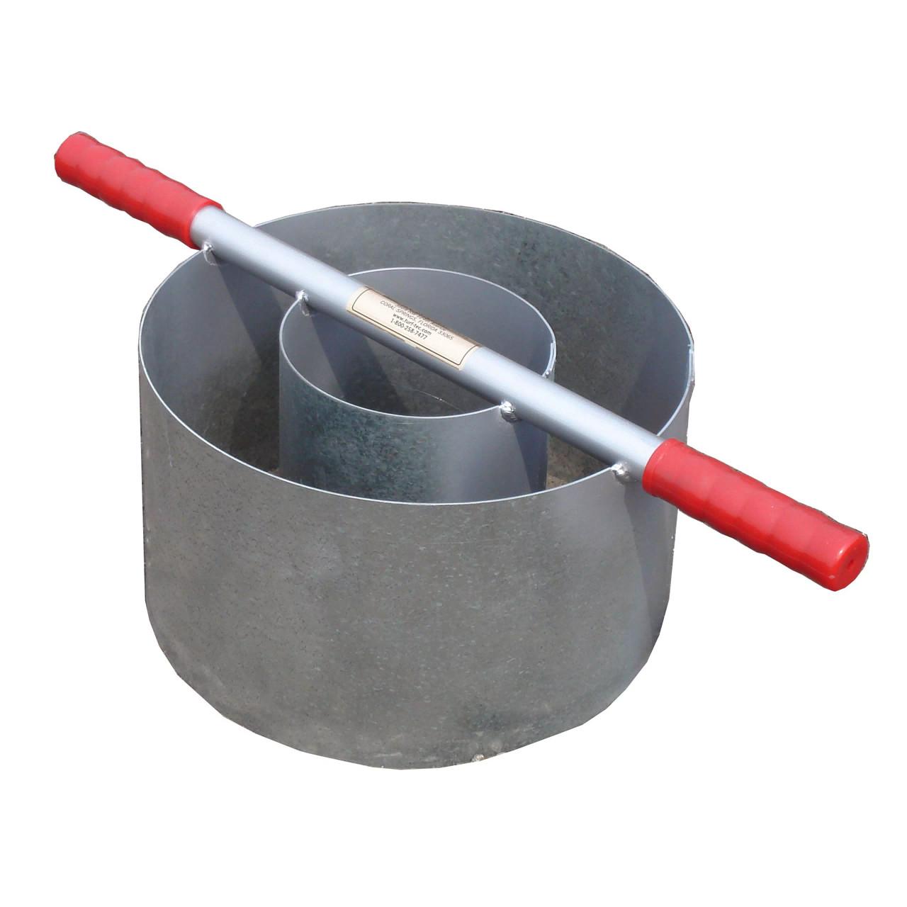 Turf-Tec Heavy Duty Tall Infiltration Rings | Soil Moisture Test