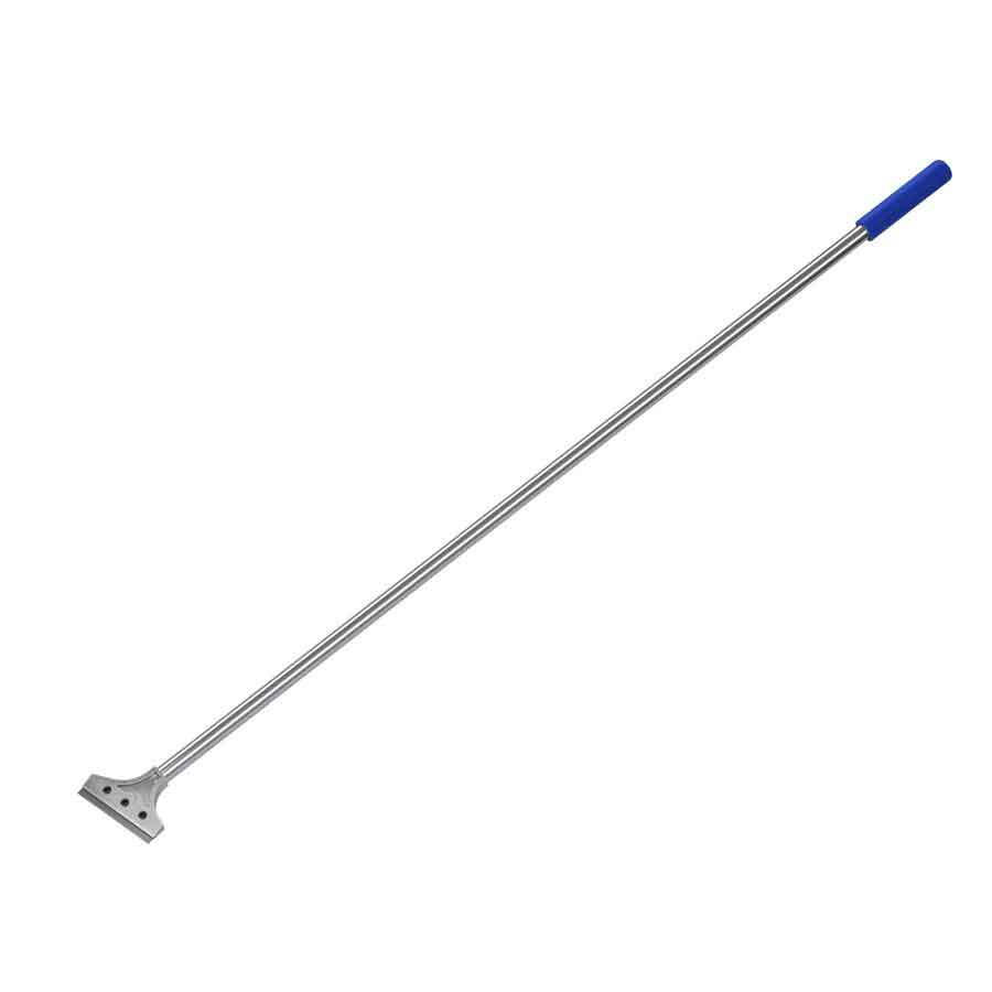 Floor and Wall Scraper, 4in Razor Blade, 48in Handle