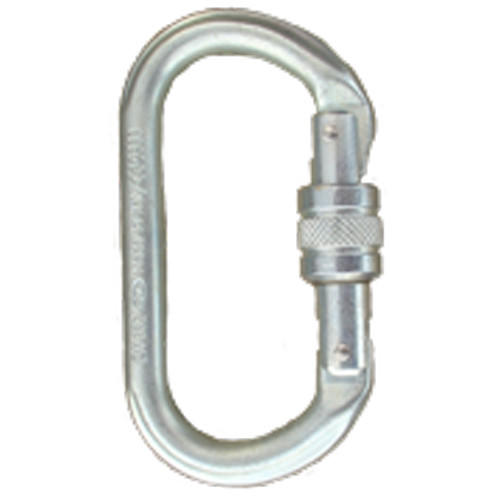 Steel Oval Screw Gate | Climbing and Rigging