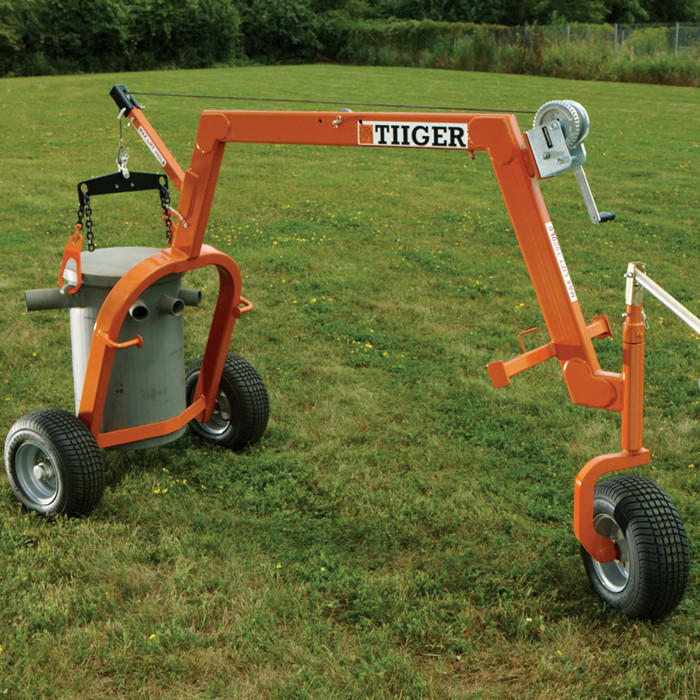 Utility Transformer Dolly with Winch | Tools