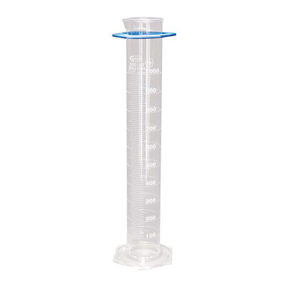 Graduated Cylinders, Double Scale, Class A, Certified, 2000ml