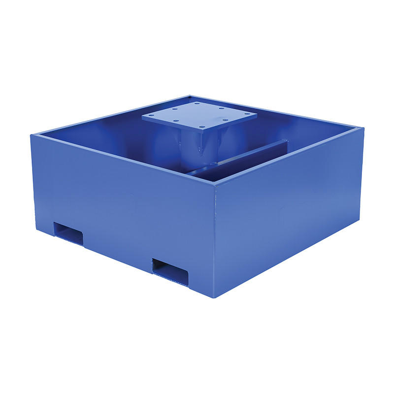 Empty Concrete Base 18in Height For Jib Crane, Models, Blue