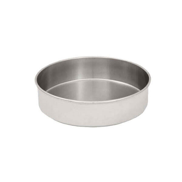 Gilson 3in Sieve Pan, Stainless, Full Height | Test Sieves