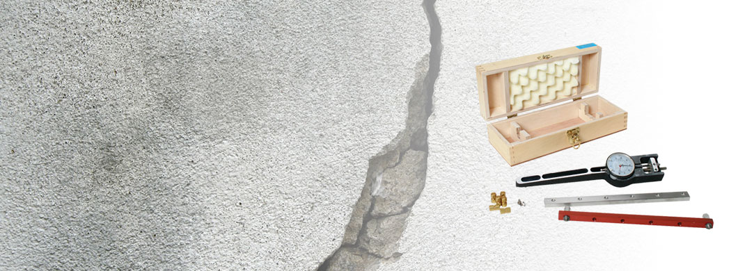 Measure Concrete Cracks & Fissures with Testing Tools - Certified MTP