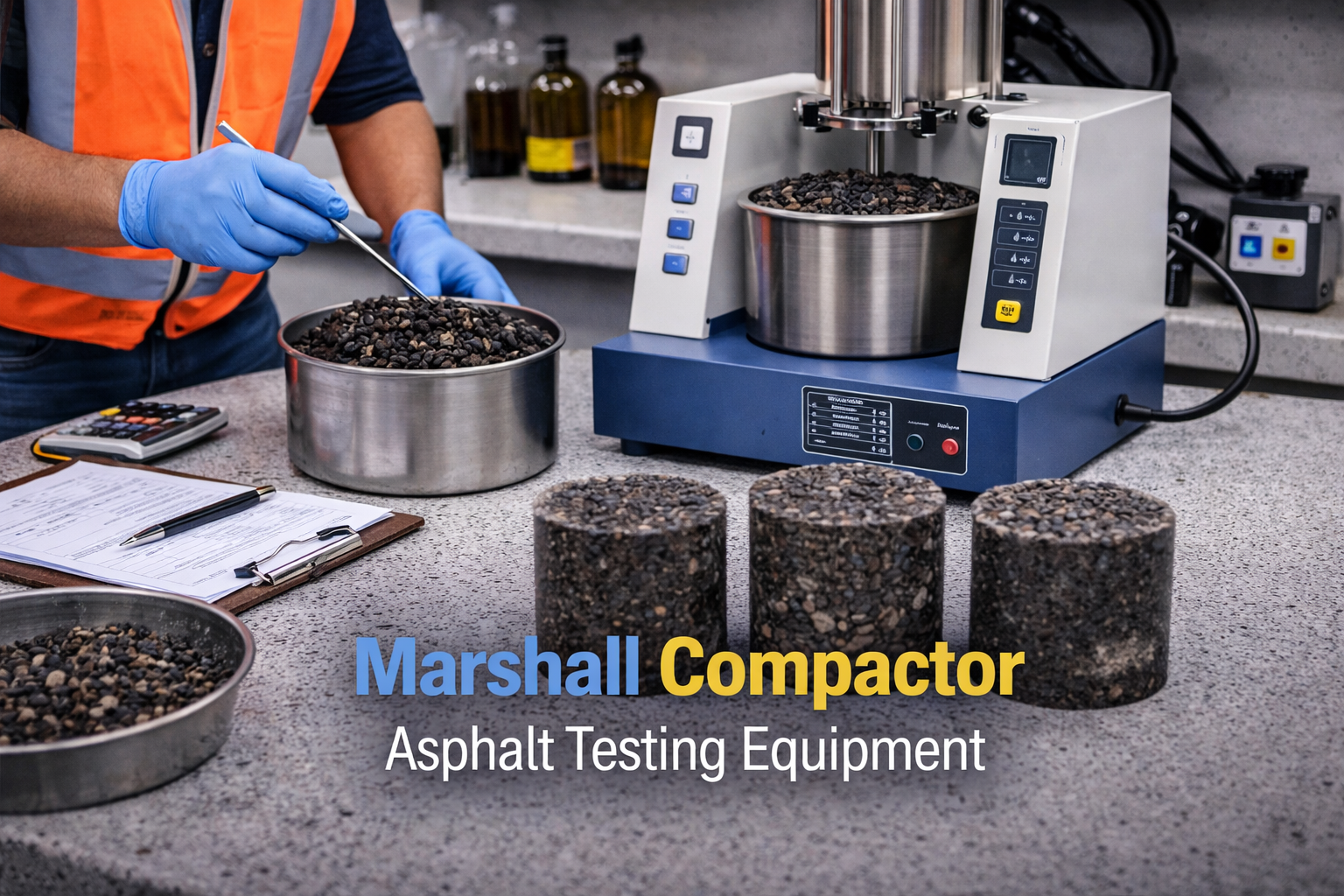 Marshall Compactor Guide for Asphalt Testing - Certified MTP