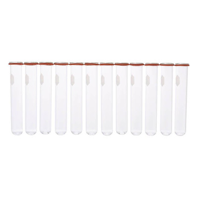 60ml Glass Test Tubes for Soil Testing | 12-Pack Lab Supply | CMTP