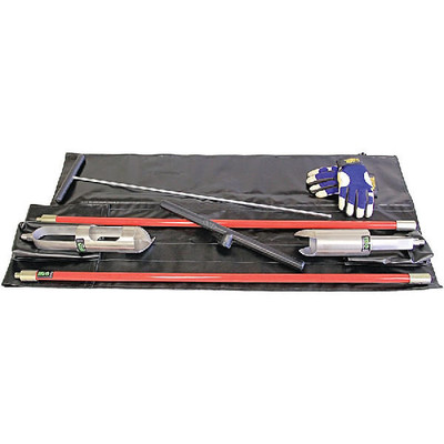 3-1/4in Deluxe Fiberglass Auger Kit, Signature Thread | CMTP