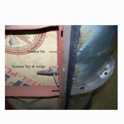 Symons Handset Adapter Bar, 4 FT | Round Column Forming | Certified MTP