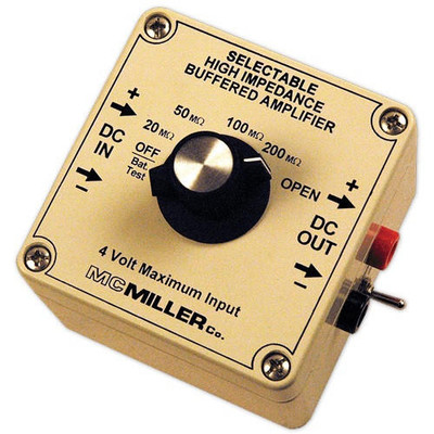 Selectable Impedance Adapter for Voltmeter | CMTP