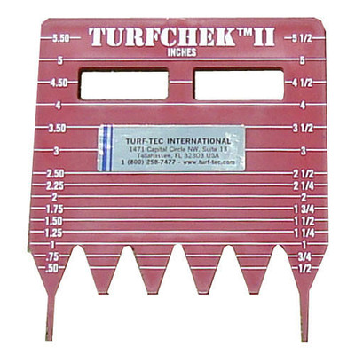 Turfchek II Rough Grass Height Cut Gauge (Inches and Metric ...