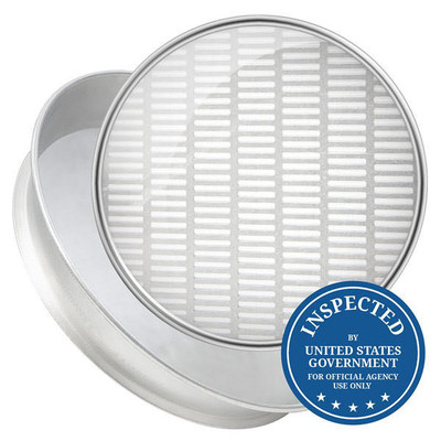Grain Dockage 5.5/64in x 3/4in Slotted Precision Sieve