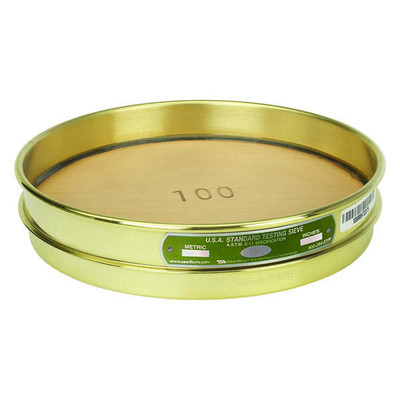 8in Testing Sieve, All Brass, Half Ht., 70 Mesh | Test Sieves ...