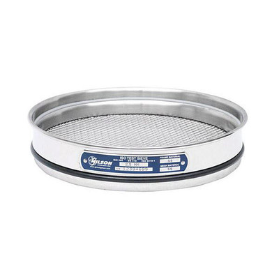 Gilson 200mm Sieve, Stainless, Half Ht., 3.55M | Test Sieves ...