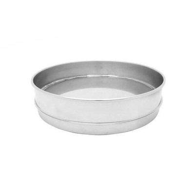 3in Sieve Pan, Stainless, Full Height | Sieving