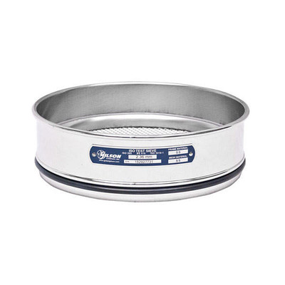 Gilson 200mm Sieve, Stainless, Full Ht., 850U | Test Sieves