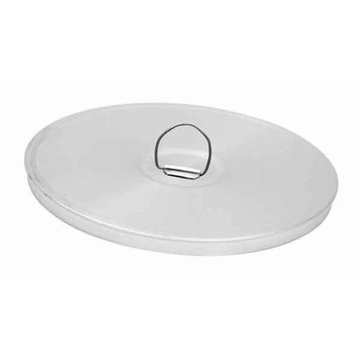 Gilson 10in Sieve Cover with Ring, Stainless Steel