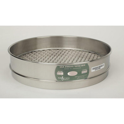 Advantech 12in Sieve, All Stainless, #12 | Test Sieves | CMTP