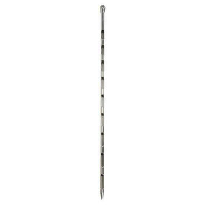 30in Soil Sampling Probe | Chrome-Plated Brass Double-Tube | CMTP