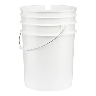 Notched Sample Bucket, 6 Gallon
