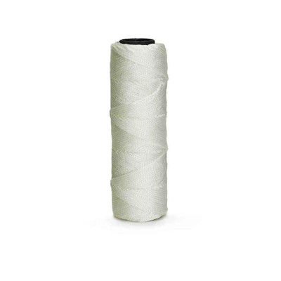 Braided Nylon Line, 250ft White | Line Holding