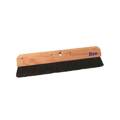 Concrete Finish Brush, 24in Wood Block, Coarse Poly Bristles | CMTP