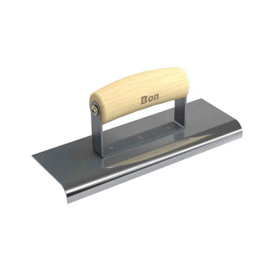 Sidewalk Edger, 9 x 3in, 1/2in Radius 5/8in, Wood Handle | CMTP