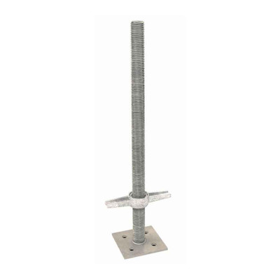 Leveling Screw Jack With Base Plate | Scaffold