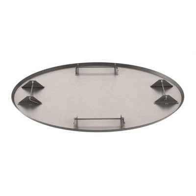 Carbon Steel Float Pan, 36in With Safety Clip