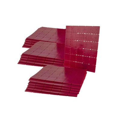 Masonry Shims, Plastic, 2in x 2in x 1/8in 1000/Pkg | CMTP