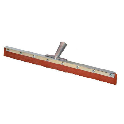 Notched Micro Topping Floor Squeegee, 24in | Squeegees | CMTP