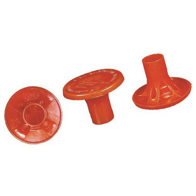 Osha Rebar Caps in Orange (25-Box)