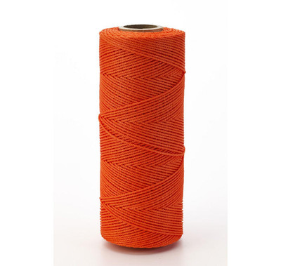Nylon Mason Twine, Glo Orange, 1/4lb Braided, 18 x 250ft (6/Pk ...