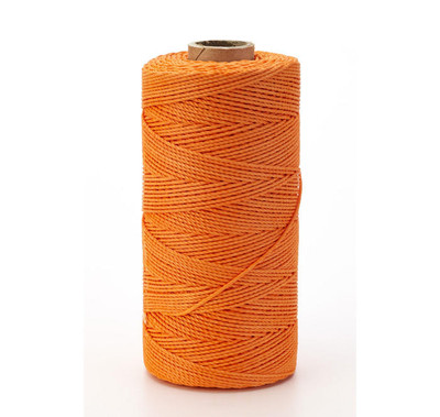 Nylon Mason Twine, 1/2lb Braided, 18 x 500ft, Orange (6/Pk)