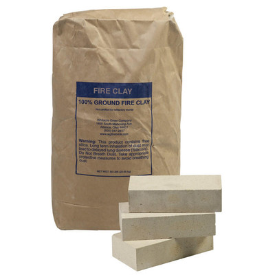 Fire Clay 50lb Bag (40 Bags) | Perfect Masonry Repairs | CMTP