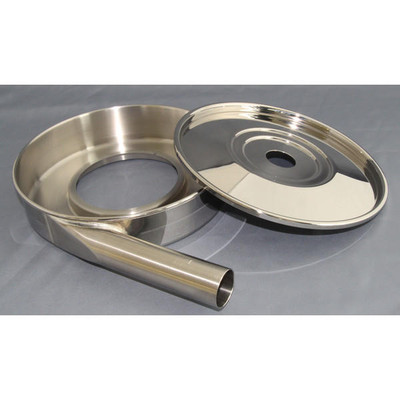 RETSCH Cassette, Incl. Pan Outlet, Lid Gasket | Lab Mills