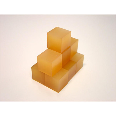 RETSCH Vulkollan Cubes of polyurethane, 20 x 20 x 20 mm