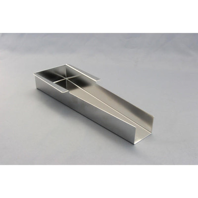 RETSCH Push-Fit Feed Chute, Width 75/40mm, 250mm | Mills