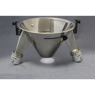 RETSCH Bottom Cone with 2 Outlets for PT 200 | Dividing | Certified MTP