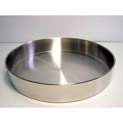 RETSCH Collecting Pan, SS, 400mm, 65mm Height | Sieves | CMTP