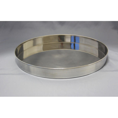 RETSCH Collecting Pan, SS, 450mm, 50mm Height | Sieves | CMTP