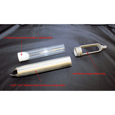 3-1/4in Soil Recovery Auger Solid Cap | Samplers | CMTP