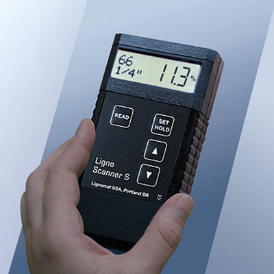 Lignomat Ligno-Scanner S Moisture Meter for Wood, Pinless