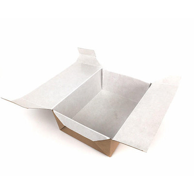 Silicone Coated Sample Box, 10lb | Hot Mix Samples