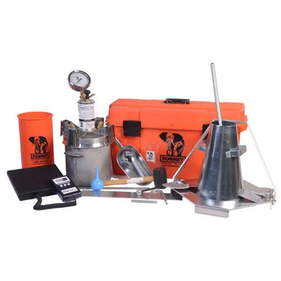 Forney Concrete Test Kit Lite, 4x8in | Easy Cylinder Testing ...